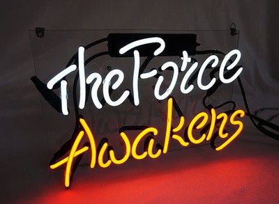 New The Force Awakens Neon Sign Wall Decor Artwork Light Lamp Display ...