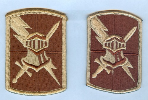 U.S. ARMY - 513th MI BRIGADE: 2 DESERT SUBDUED PATCH VARIATIONS | eBay