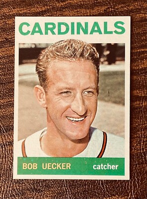 1964 Topps Bob Uecker Baseball Card #543 - HoF Broadcaster - Exc to ...