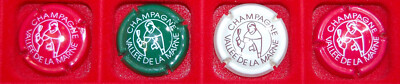 4 Plaque de muselet de champagne Vallee de la Marne dom perignon | eBay