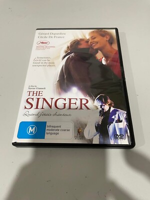 The Singer French Film Xavier Giannoli Gerard Depardieu Reg 4 vgc dvd ...