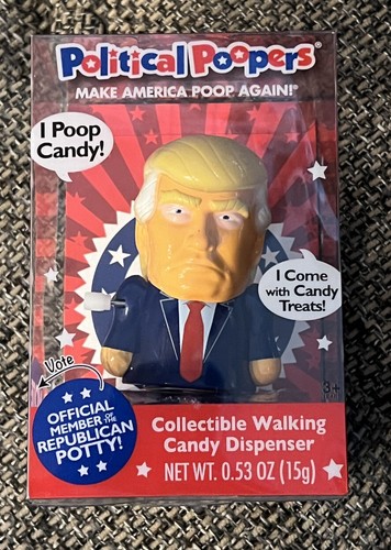 Donald Trump Political Poopers Collectible Candy Dispenser NEW in BOX ...