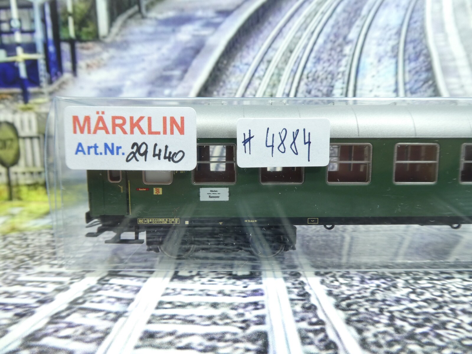 Märklin aus Set 29440 - H0 - DB - Personenwagen 2 Kl. - 19371 Mü - TOP ...