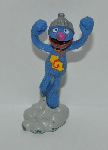 SUPER GROVER (missing Cape) PVC Figure Sesame Street Muppets | eBay
