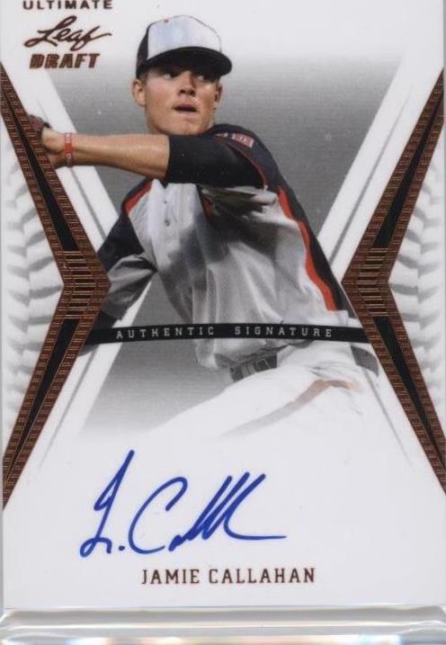 2012 Leaf Ultimate Draft - Jamie Callahan #BA-JC1 (AU, RC) for sale ...