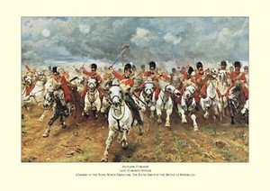 Battle of Waterloo (1815) - "Scotland Forever!" - Charge of The Scots ...