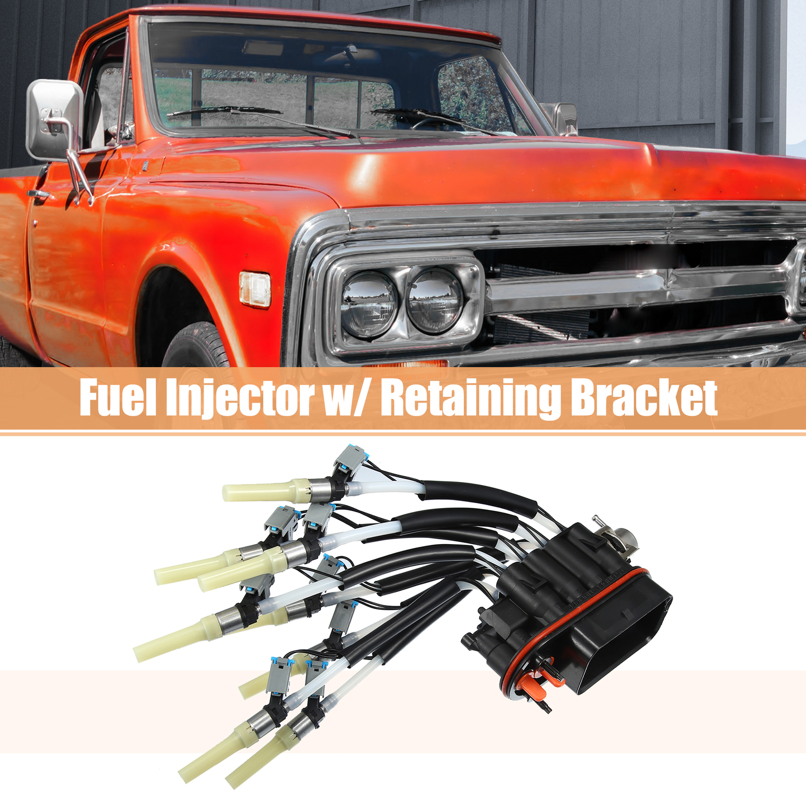 FJ504 Multi Port Fuel Spider Injector Assembly for Chevy for GMC V8 5 ...