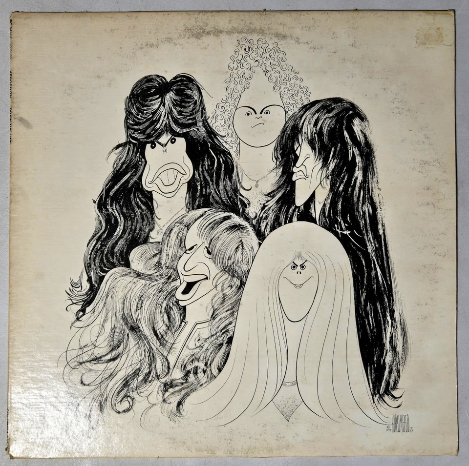 LOT VTG Aerosmith Vinyl Live Bootleg Draw The Line Get Your Wings 1st ...