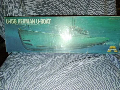 Aurora Models WW II U-156 German U-Boat Plastic model kit 1972 | eBay
