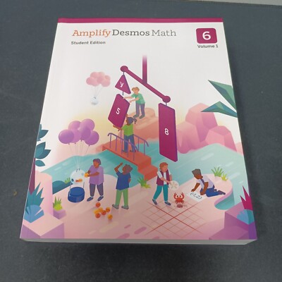 amplify demsmos math book student edition 6 volume 1 | eBay