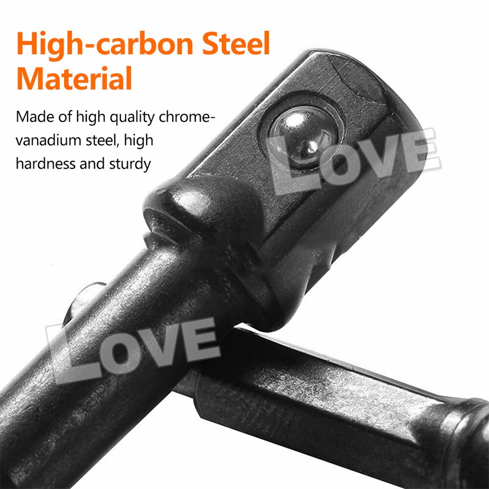 8Pcs Drill Socket Adaptor Set Impact Nut Driver Hex Extension Bit 1/4 ...