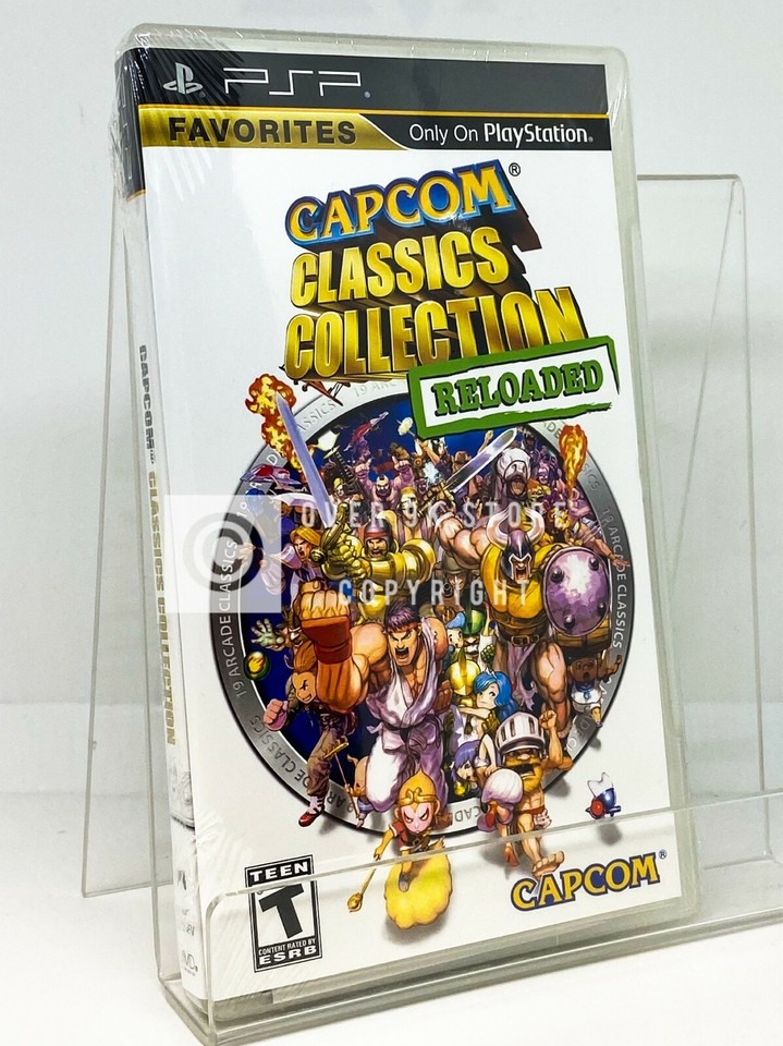 Capcom Classics Collection Reloaded - PSP - Brand New | Factory Sealed ...