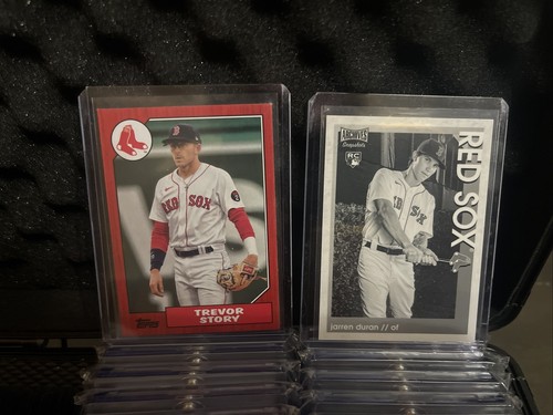 2022 Topps Archives Trevor Story Red /75+ Jarren Duran Topps Negative ⭐ ...