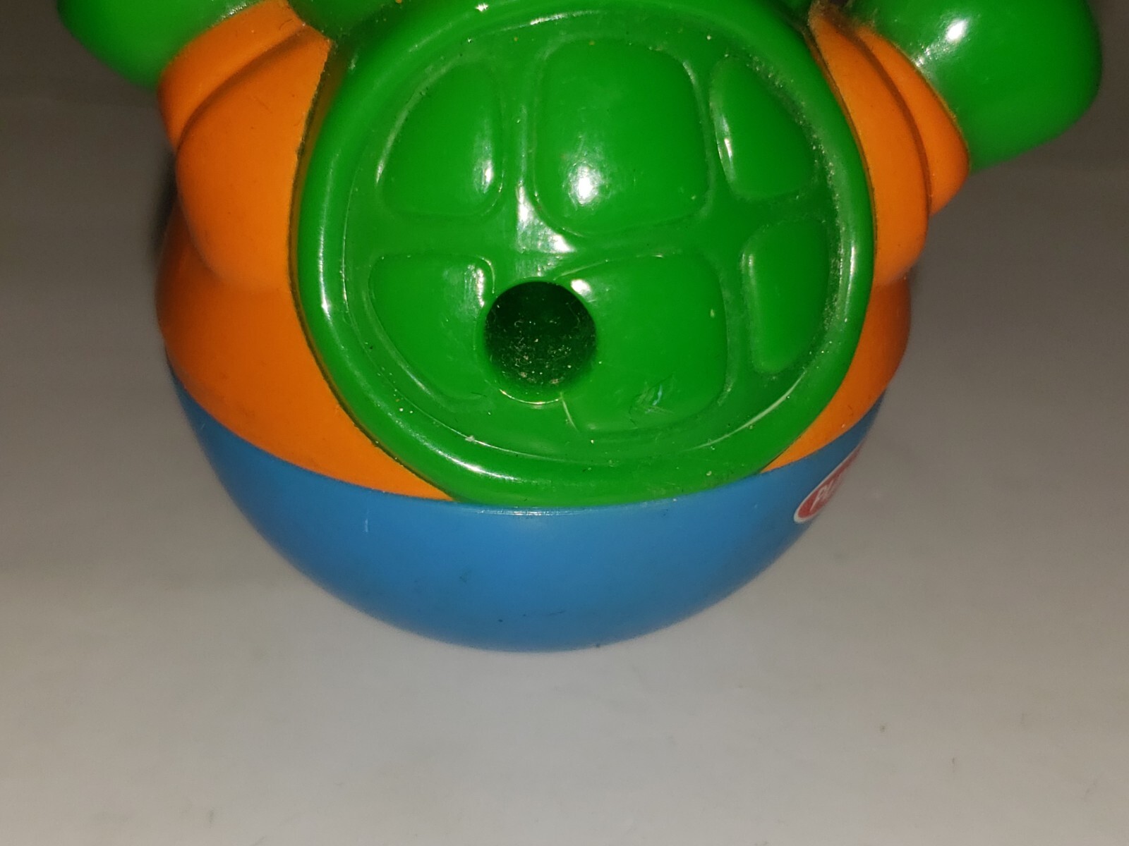 PLAYSKOOL Weebles Weeble Wobble Figure GREEN TURTLE TOURIST Preschool 2 ...