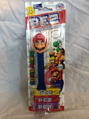 PEZ Nintendo Super Mario Bros Candy Dispenser Official Product New ...
