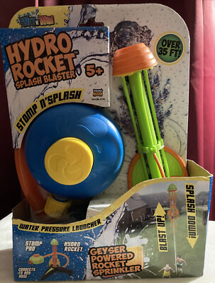 Hydro Rocket Splash Blaster Stomp Pad Water Pressure Launcher 35+ Feet ...