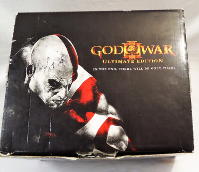 God of War 3 III Ultimate Edition Pandora's Box w/ Package 4 GoW GAMES ...