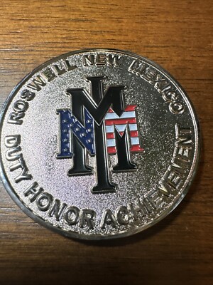 2 In Rare Medal / Challenge Coin 2021 Roswell New Mexico NMMI The First ...