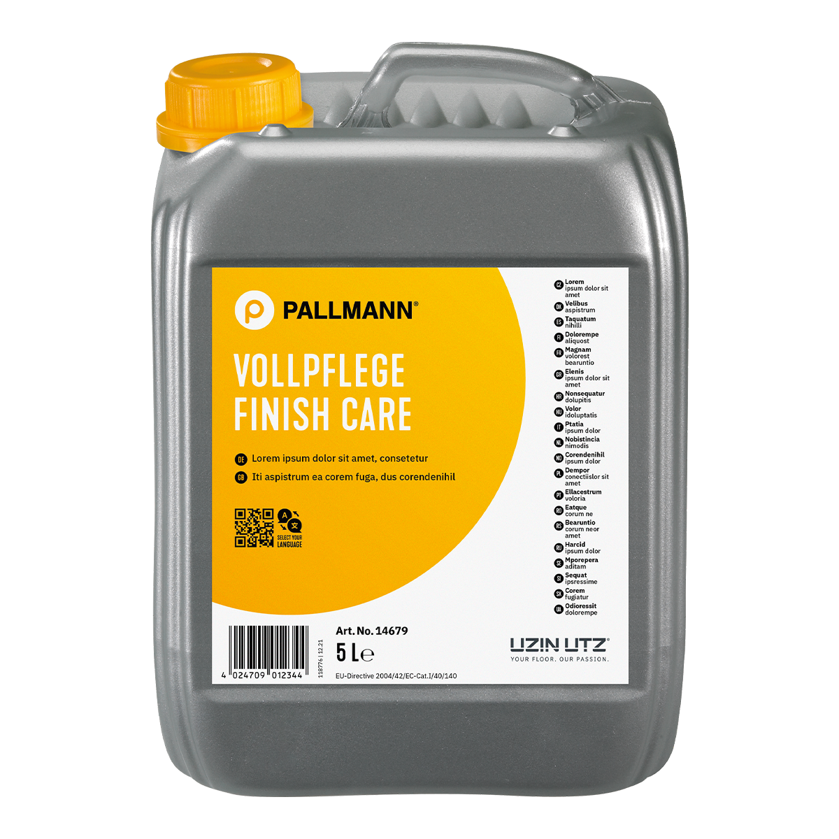 Pallmann Vollpflege Finish Care Korkböden Pflege Fußböden 0,75, 5 und ...