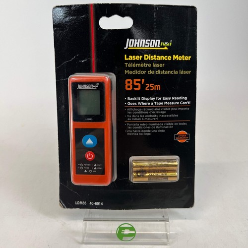 New Johnson 85' Laser Distance Meter LDM85 40-6014 | eBay