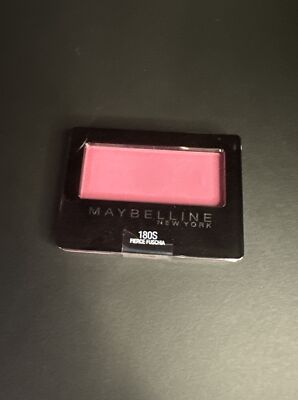 Maybelline Expert Wear Eyeshadow Single 180S Fierce Fuschia NEW SEALED ...