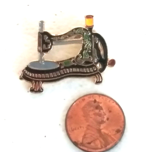 Vintage Antique Sewing Machine Lapel Pin series 2 Jones 1879 Metal ...