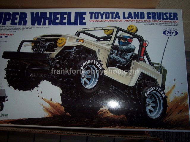 Toyota Land Cruiser Remote Control Super Wheelie Golden Eagle Marui for ...