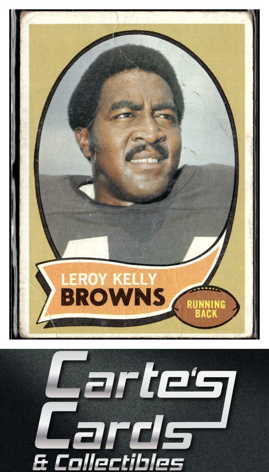 Leroy Kelly 1970 Topps #20 Cleveland Browns Hall of Fame | eBay