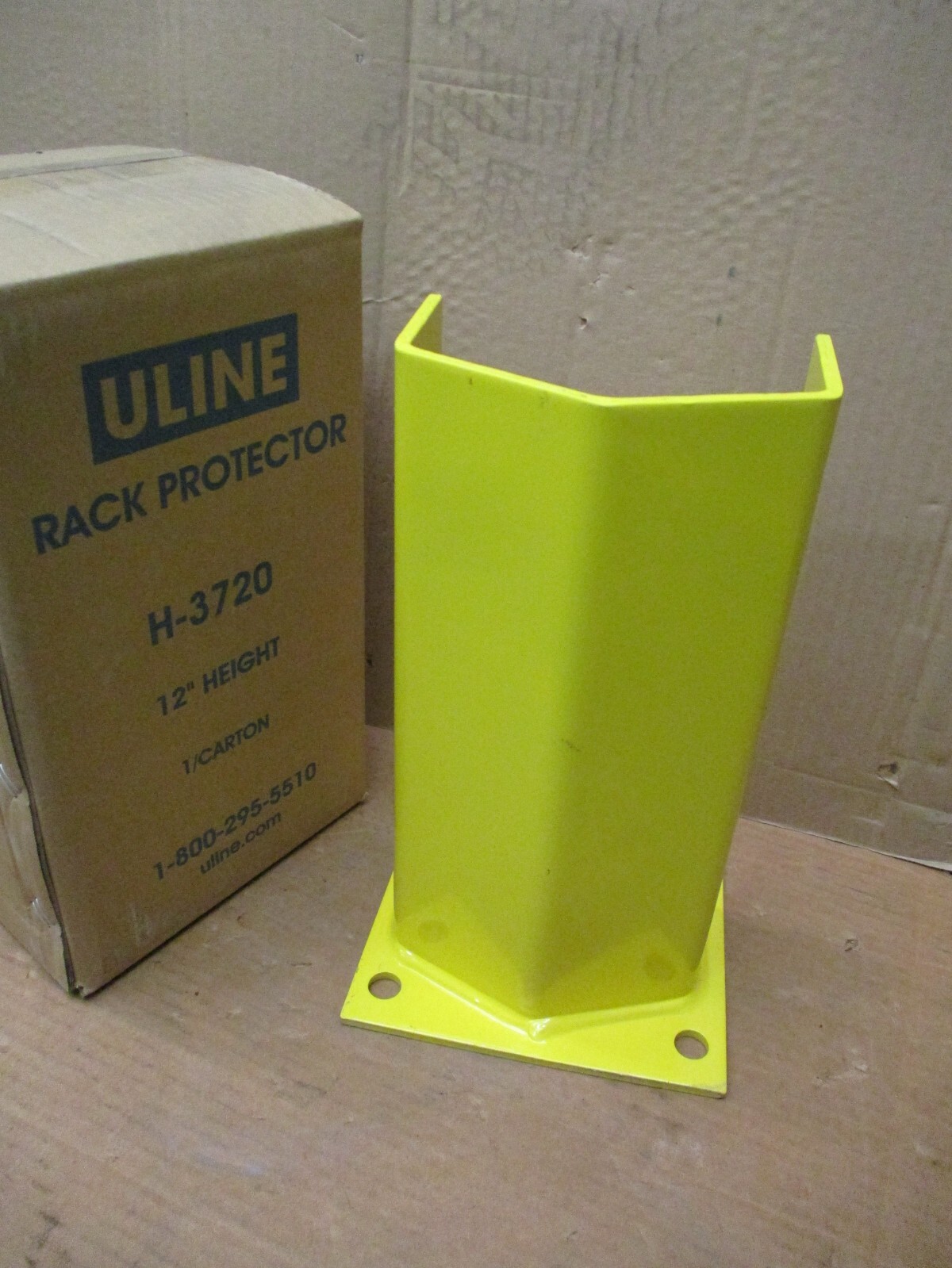 New ULine Rack Protector H3720 12" Height A5405ISU | eBay