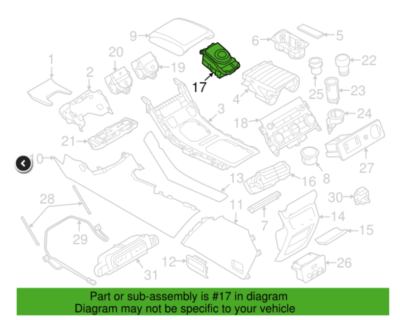 Original Land Rover transmission shifter shift module LR096232 OEM | eBay