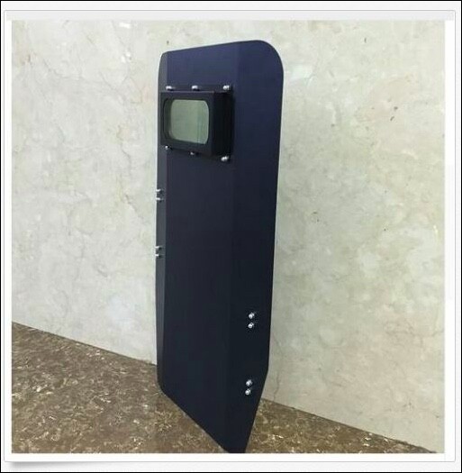 Military Combat Tactical Level 3 Bulletproof Police Riot Shield Steel ...