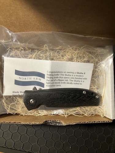 North Arm Knives Skaha II — Carbon Fiber Scales | eBay