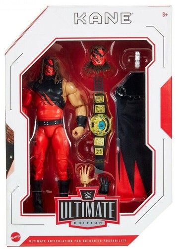Mattel WWE Ultimate Edition Kane Series 11 w/RingSide Case | eBay
