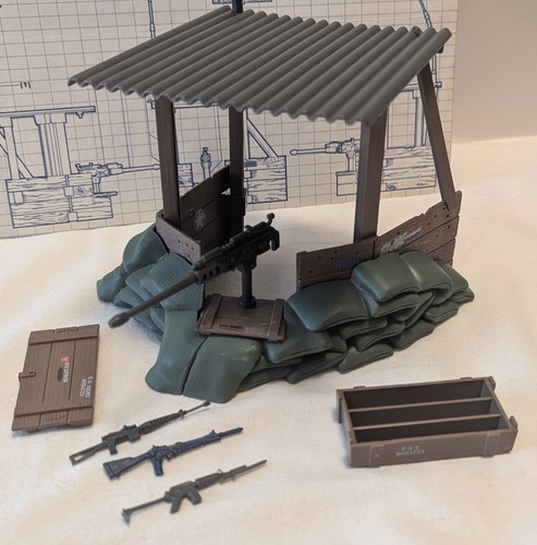 GI JOE 1986 OUTPOST DEFENDER COMPLETE W/BLUEPRINTS | eBay