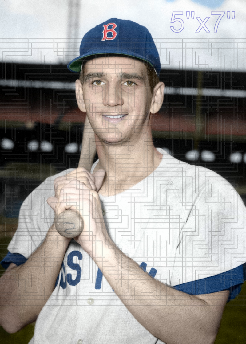 Jim Mahoney - 1959 Boston Red Sox - choose a size - colorized print | eBay