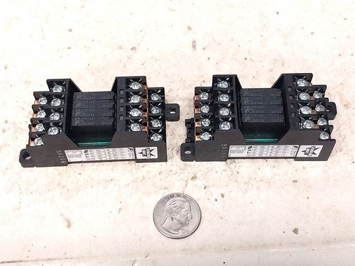 Pair Quad Solid State ? Simple Relay Rail Mount Module / Old Vintage ...
