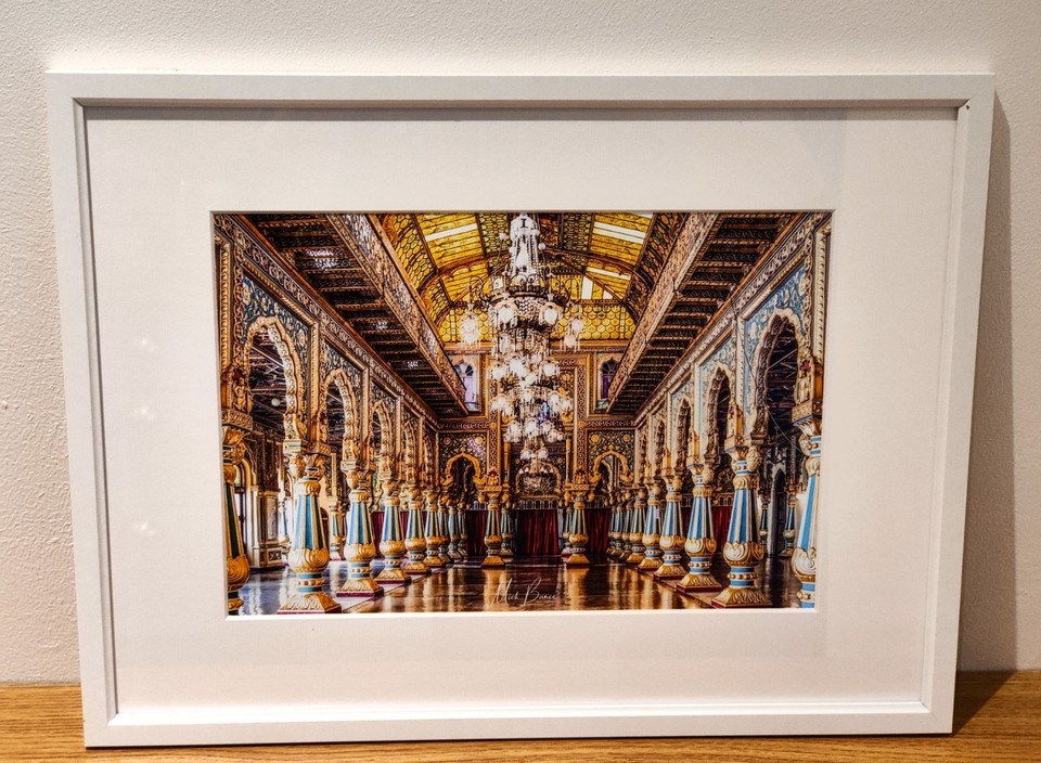Wall Art Mysore Palace, Mysuru, Karnataka, India, A4 Print in 12 x 16 ...
