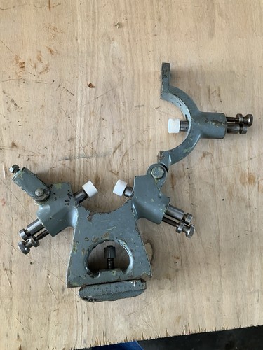 Used Clausing Colchester Steady Rest w/bronze adj. jaws & removable ...