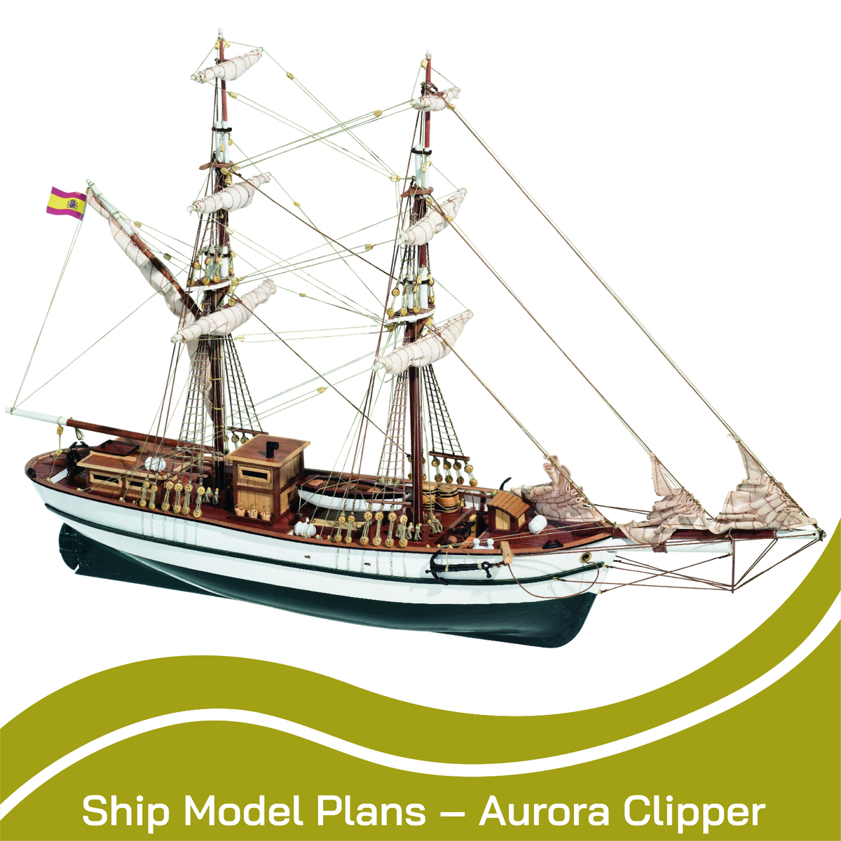 Wooden Model Sailing Ship Plans
