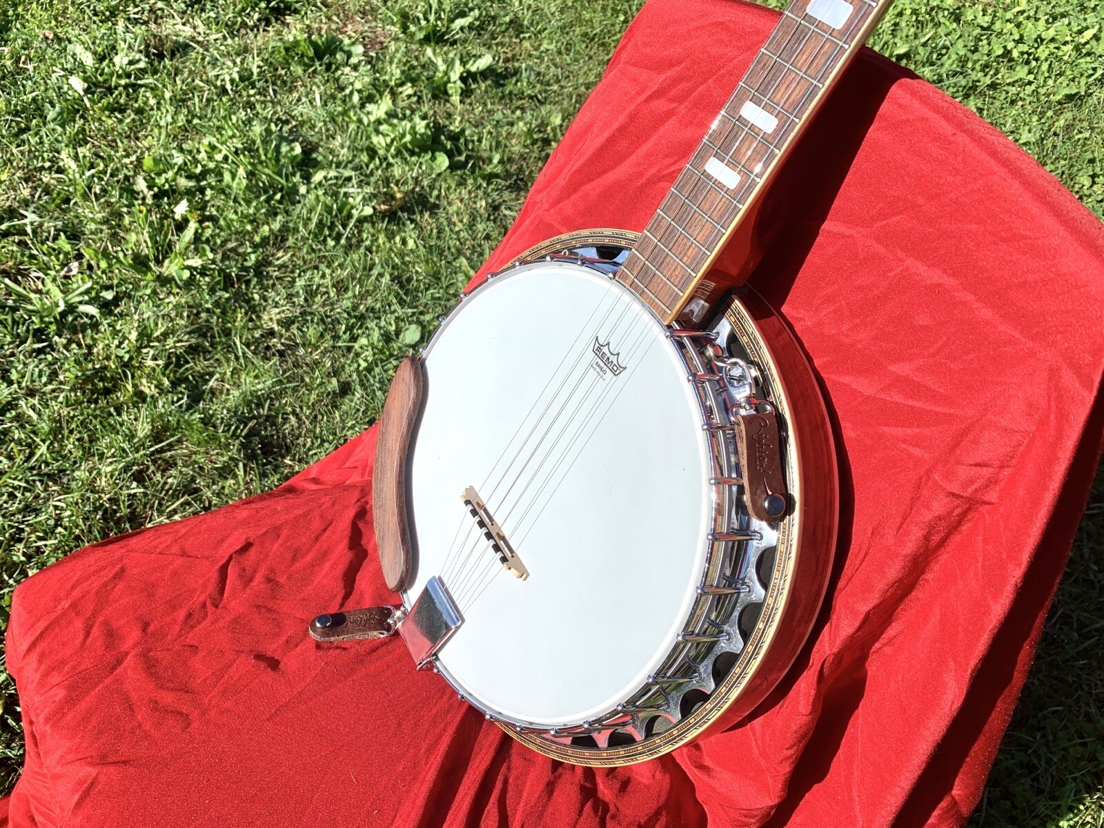 Vintage Penco 5-String Resonator Banjo early 1970s w/new hard shell ...