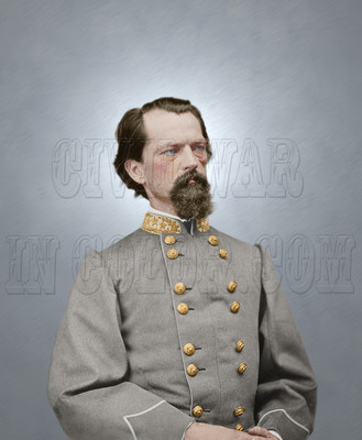 Gen. John B. Gordon CSA Uniform Confederate Civil War Color Photo ...