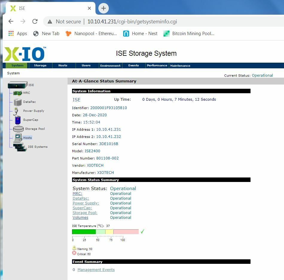 Xiotech ISE 2400 28TB Storage 2x PSU 2x Management | eBay