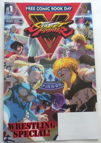 NOUVEAU STREET FIGHTER V Lutte Spéciale ! FCBD 2017 | eBay