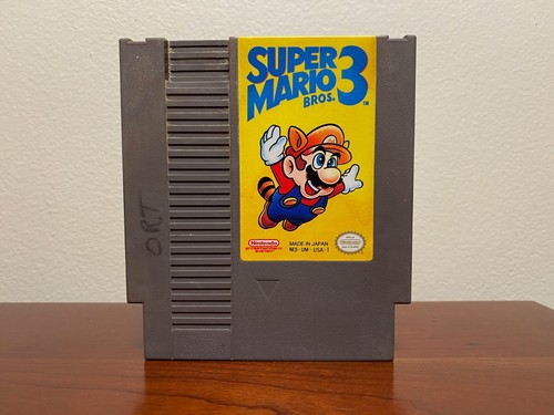 Super Mario Bros. 3 (Nintendo NES, 1990) Authentic Cartridge Tested ...