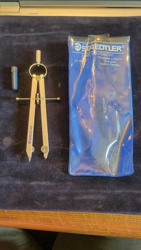 Vintage Staedtler Mars Masterbow Precision Compass 551 40 WP Germany | eBay