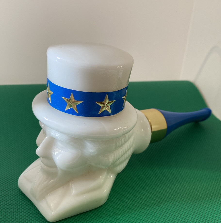 Vintage Avon Uncle Sam Pipe Deepwoods Aftershave 3 Fluid Ounces FULL | eBay