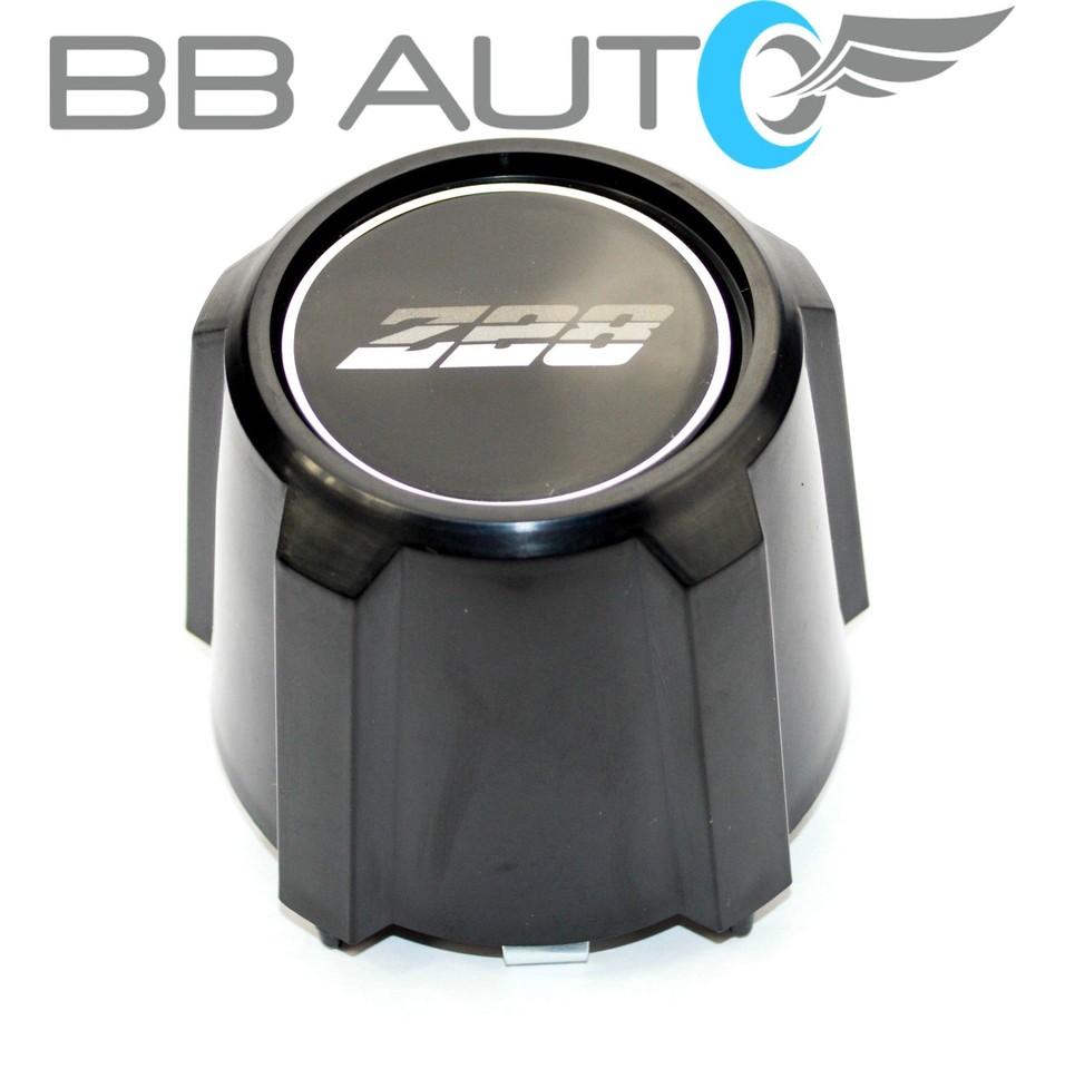 NEW Center Cap Set BLACK for 1982-1992 Camaro Z28 15" Aluminum Wheels ...