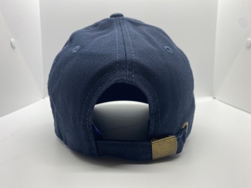 Navy Blue Cap Hat Adult Adjustable Blue 100% Cotton Nice | eBay
