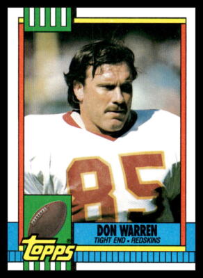 1990 Topps Don Warren #132 Washington Redskins Football Card | eBay