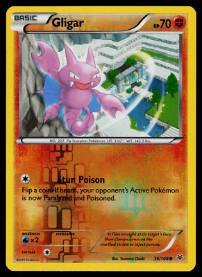 Pokemon Card XY Roaring Skies Gilgar 36/108 Reverse Holo - NM | eBay